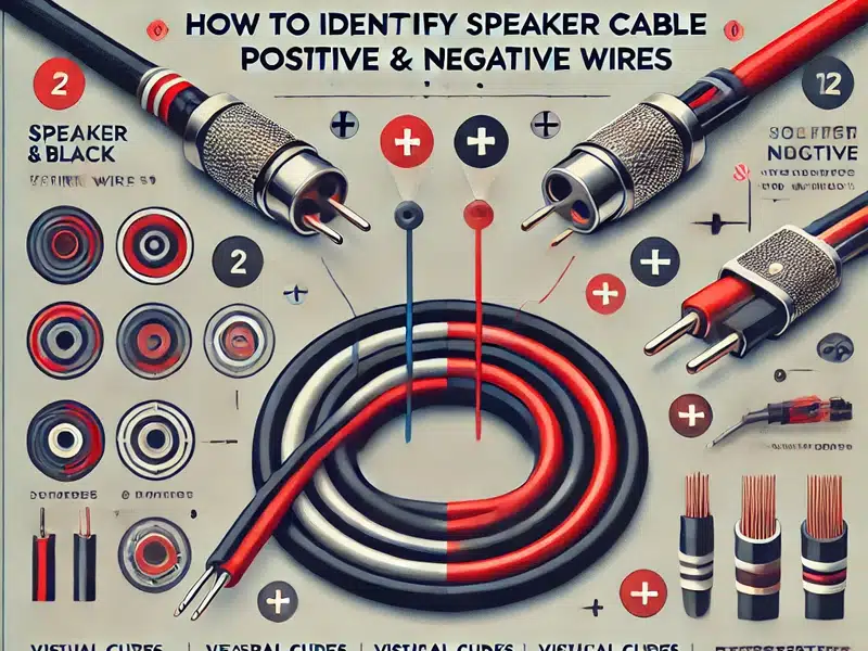 Identifying Speaker Cable Positive and Negative - Rasantekaudio