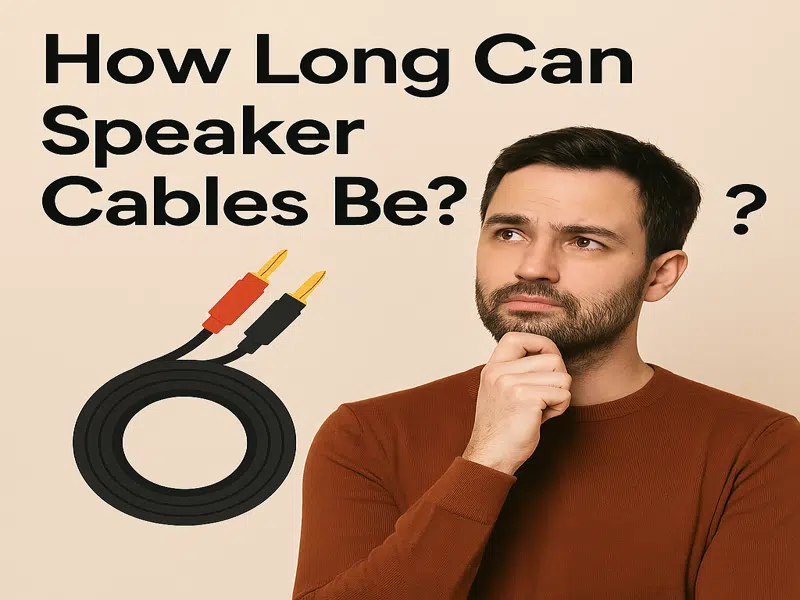 How Long Can Speaker Cables Be？