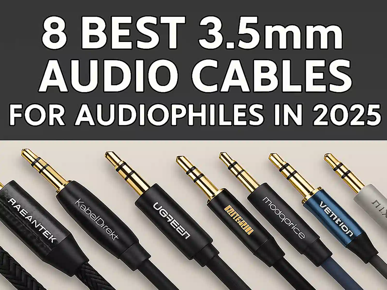Top 8 Best 3.5mm Audio Cable for Audiophiles in 2025