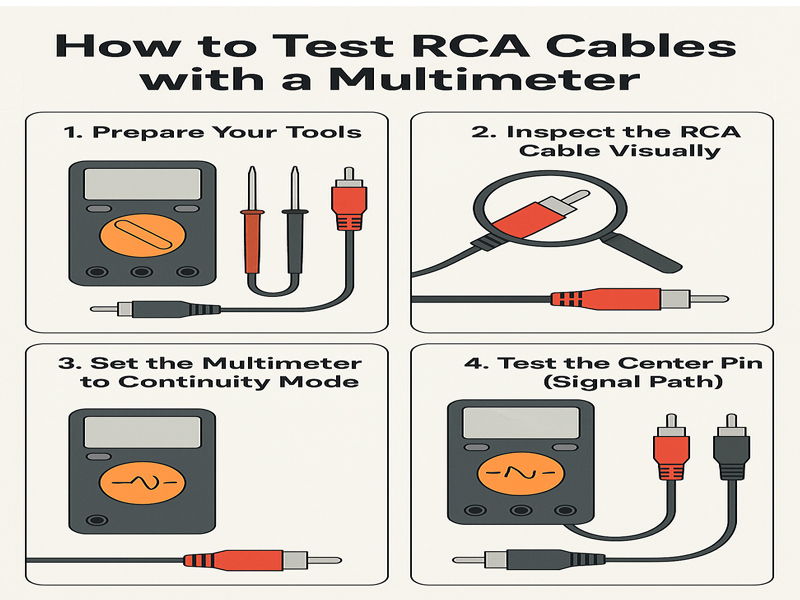 How to Test RCA Cables with a Multimeter? (Step-by-Step Guide)