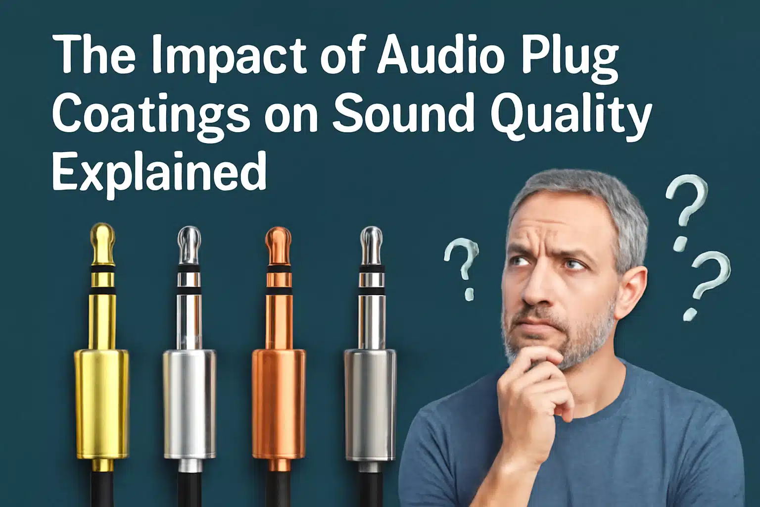 The Impact of Audio Plug Coatings on Sound Quality Explained