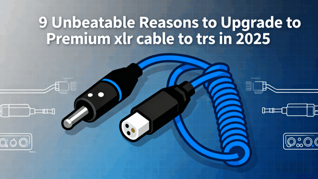 Amplify Your Sound: 9 Unstoppable Reasons to Upgrade to Premium XLR ...